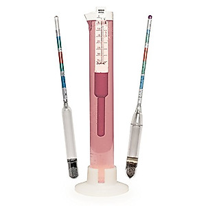 SP Bel-Art, H-B DURAC Triple Scale Beer and Wine Hydrometer, Shatterproof (B61800-6100)