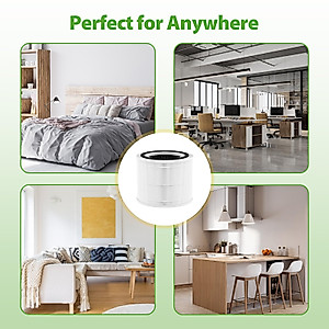 True HEPA 14 Replacement Filter Compatible with Puroair 240 Air Purifier, 3 in 1 Grade True HEPA 14 with Activated Carbon Filter, 240 H14 Replacement Filter, 2 Pack