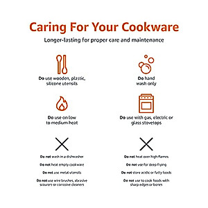 Amazon Basics 3-Piece Non-Stick Frying Pan Set - 8 Inch, 10 Inch & 12 Inch, Black