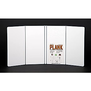 CanCookerSMP1409Plank Foldable Plastic Cutting Board 9 x 19, White