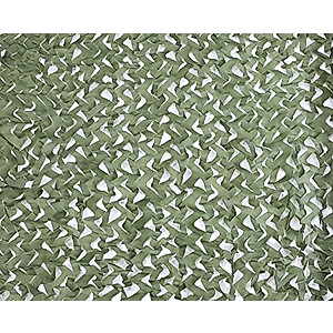Senmortar Camo Netting, Camouflage Net Green 5 X 26 FT Military Nets Lightweight Durable Without Grid for Sunshade Decoration Hunting Blind Shooting