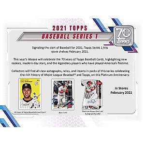 Topps 2021 Series 1 Baseball Hanger Pack