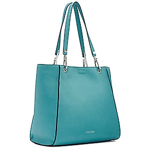Calvin Klein Reyna North/South Tote, Turquoise
