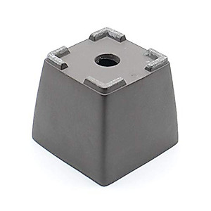 Seto Yaki Bonsai Tree Pot Ceramic Square Shaped (3.5", No-Glazed)