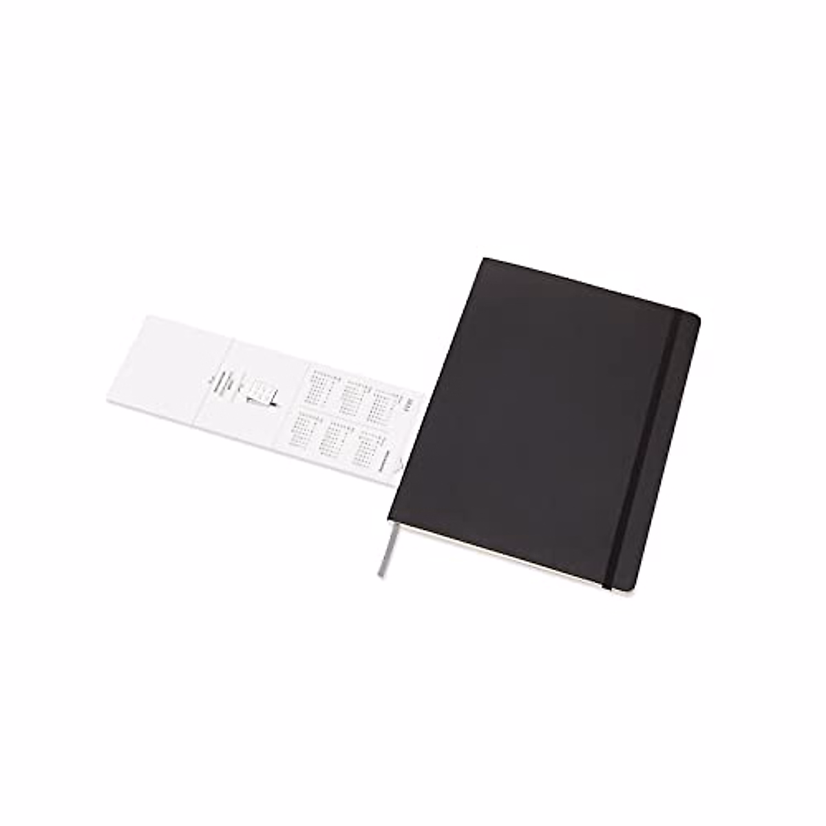 Moleskine Classic 18 Month 2021-2022 Weekly Planner, Soft Cover, XL (7.5" x 9.75"), Black
