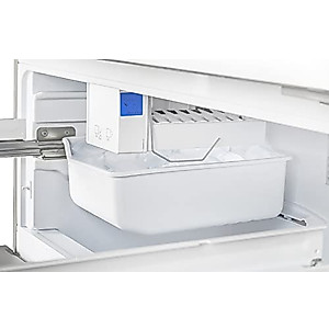 Forno 30" Inch w. French Door Refrigerator with Bottom Freezer and 17.5Cu. Ft. Total Capacity - Stainless Steel No Frost Fridge with Adjustable Glass Shelves and Child Safety Lock