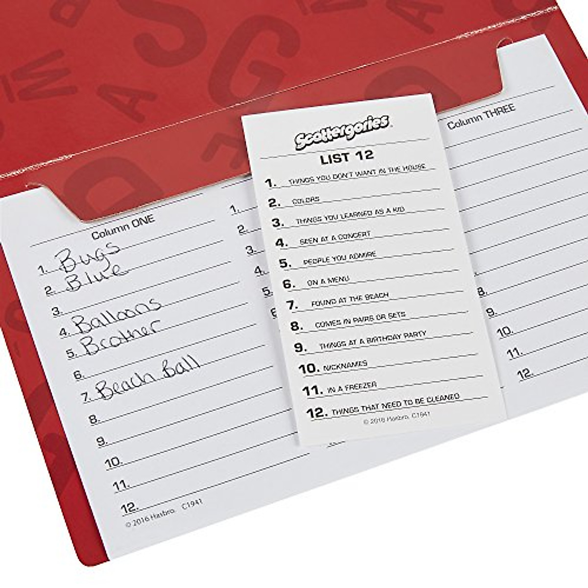Hasbro Gaming Scattergories Board Game