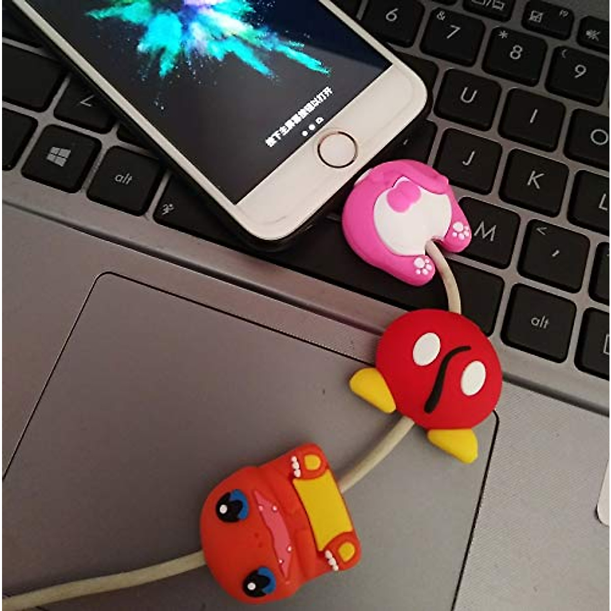 20 Pcs Animal Cable Protectors for iPhone & iPad Charging Cables