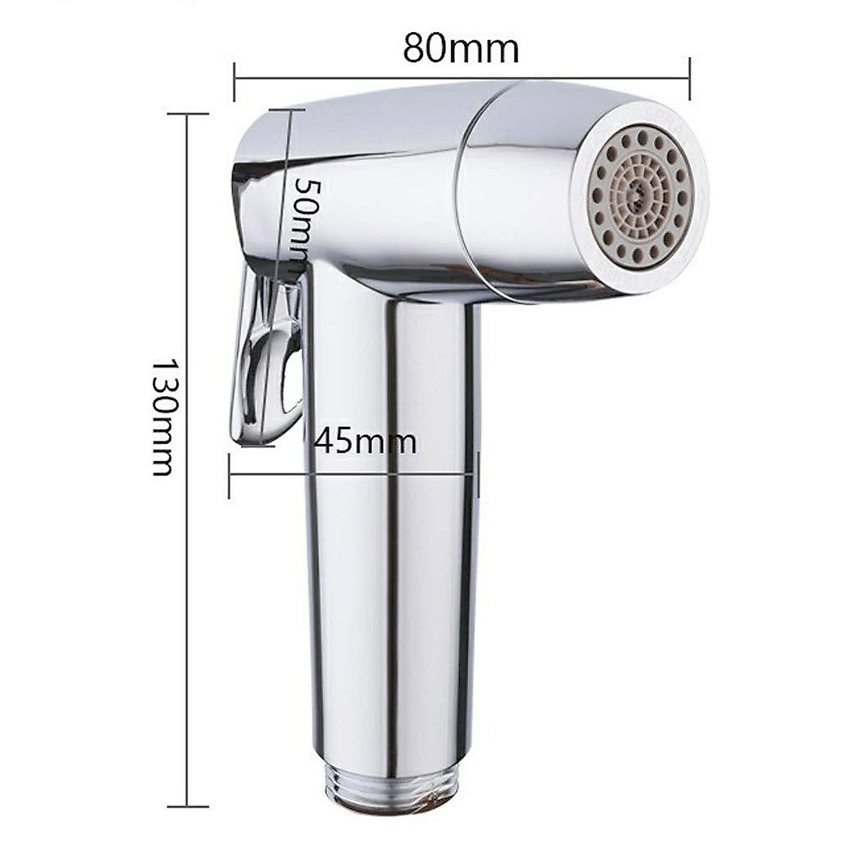 Handheld Bidet Sprayer for Toilet, Bidet Sprayer Shower Bathroom Water Spray Jet Spray Diaper Sprayer Feminine Hygiene Cleaning Premium Stainless Steel (Handheld Bidet Sprayer)