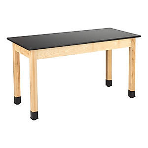 Learniture LNT-GNI-SCI-PH2454-SO Desk, 24" W x 54" L, Black