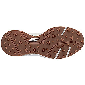 Skechers womens Skech-air Dos Relaxed Fit Spikeless Golf Shoe, White, 8 US