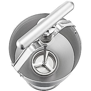 VBENLEM Donut Depositor 5L Capacity Donut Dropper Hopper Food-Grade Aluminum Manual Donut Dispenser 6 Adjustable Thicknesses Donut Hopper with Stand Donut Batter Dispenser for Home & Commercial Use