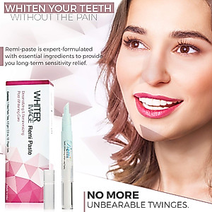 Whiter Image Remi-Paste Desensitizing and Remineralizing Toothpaste Pen with Potassium Nitrate for Sensitive Teeth, Whitening Aftercare + Enamel Repair