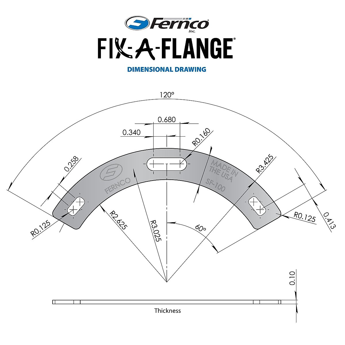 Fernco Fix-A-Flange Complete Universal Toilet Flange Water Closet Repair Kit