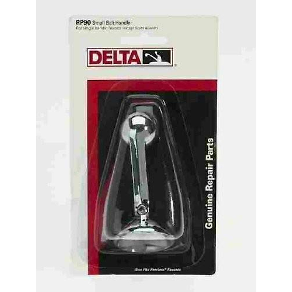 Delta Faucet RP90 Single Lever Handle Kit with Set Screw, Chrome
