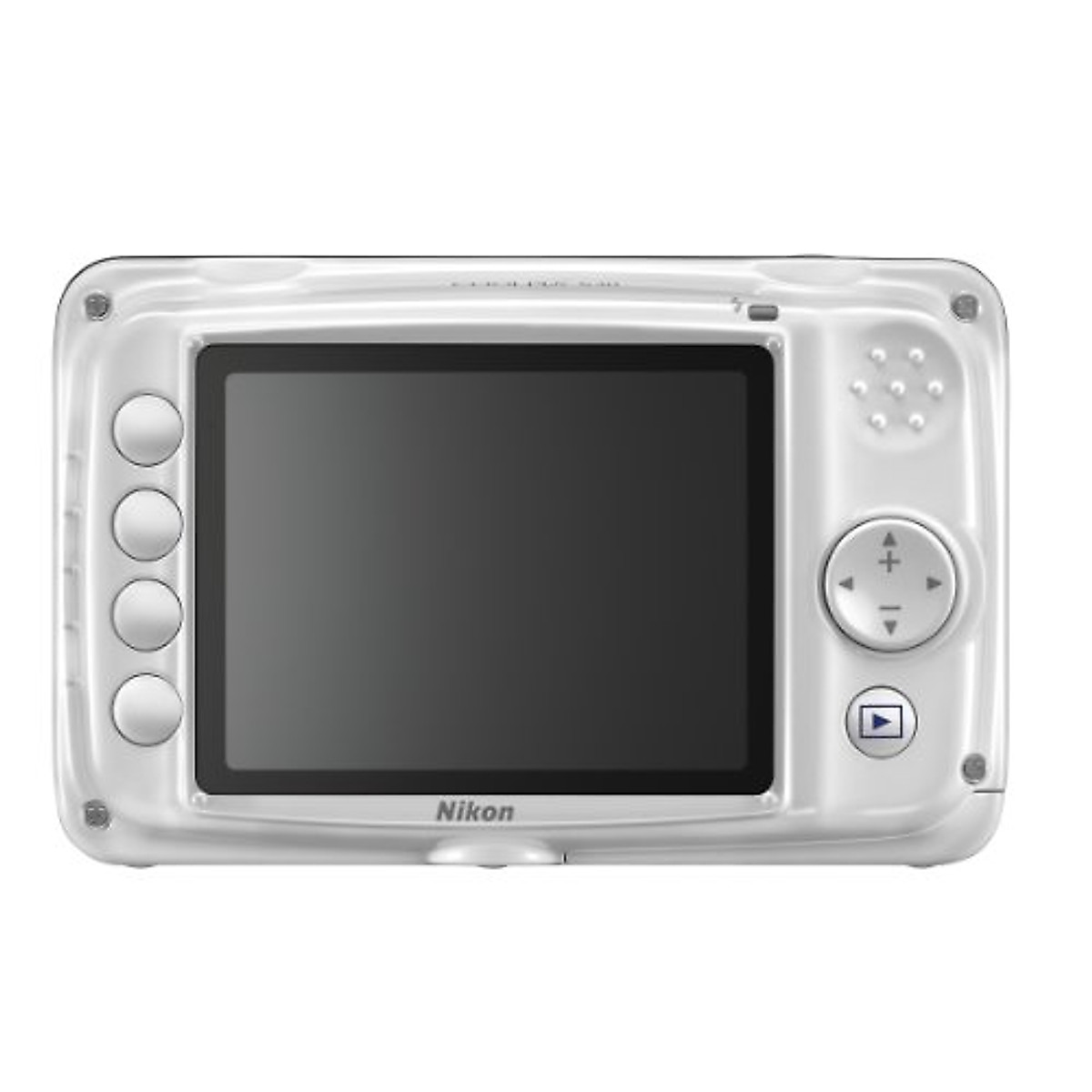 Nikon COOLPIX S30 10.1 MP Digital Camera with 3x Zoom Nikkor Glass Lens and 2.7-inch LCD (White)