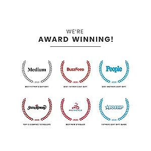 Delta Children Revolve Reversible Stroller, Navy - Leather Handlebar; One Hand Easy Fold; Lightweight Shock-Absorbing Frame; Reclining Seat and Adjustable Footrest