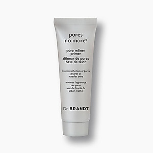 Dr. Brandt Pores No More, Pore Refiner Primer - Instantly Minimizes the Appearance of Pores, Absorbs Oil & Mattifies Shine - 0.5 fl oz