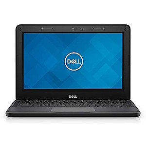 Dell Chromebook 11-5190 2-in-1 Convertible Notebook, 11.6" Touchscreen, Intel Celeron N3350 Processor, 32GB eMMC Storage, 4GB DDR4, Wi-Fi + Bluetooth, Chrome OS - Renewed
