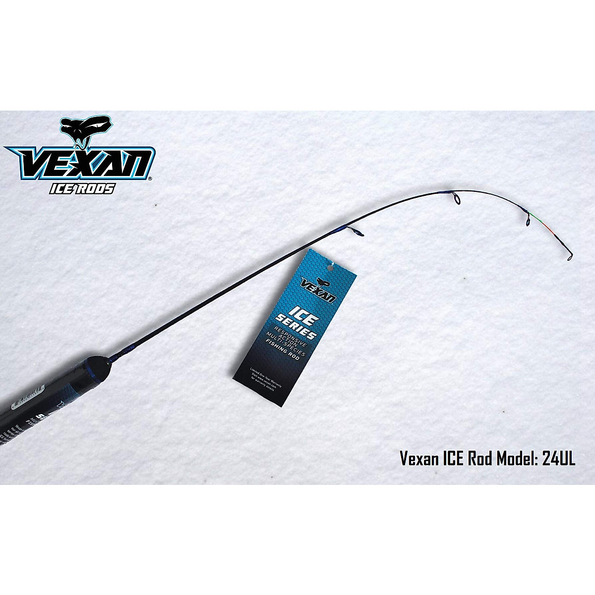 Vexan Ice Light Spinning Rod 24"
