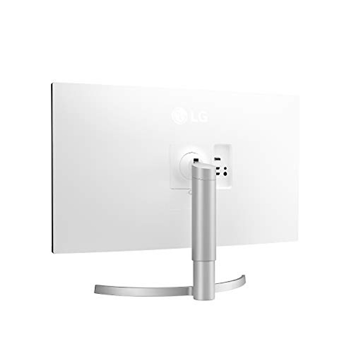LG 32UN550-W Monitor 32" UHD (3840 x 2160) Display, DCI-P3 90% Color Gamut, HDR 10, AMD FreeSync, Borderless Design, Tilt/Height Adjustable Stand - Silver