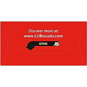 Lu Petit Ecolier European Dark Chocolate Biscuit Cookies, 45% Cocoa, 5.3 oz