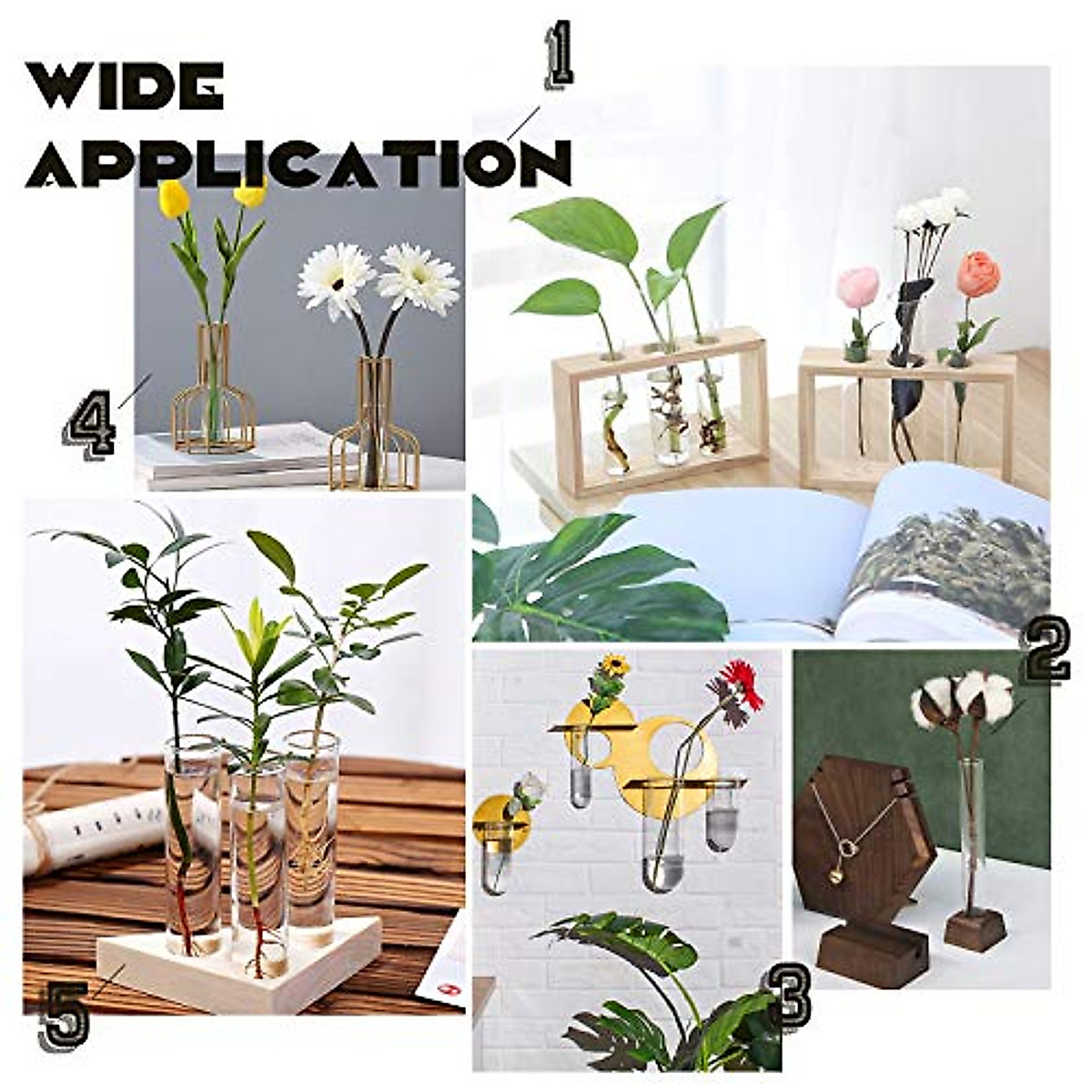 PH PandaHall 100pcs Clear Plastic Tube Bead Containers, Transparent Plastic Small Empty Storage Tubes Bead Container Set Organizers Boxes with Lid 15ml (75x13mm /2.9x0.5”)