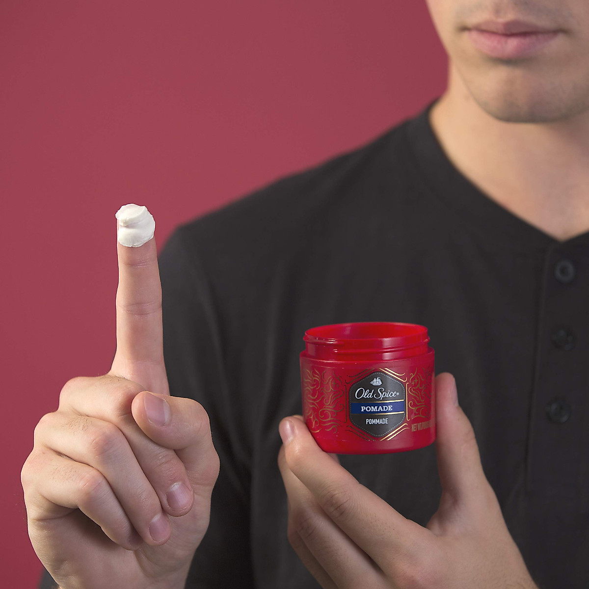 Old Spice, Sculpting Pomade for Men, Hair Treatment, Spiffy, 2.64 oz