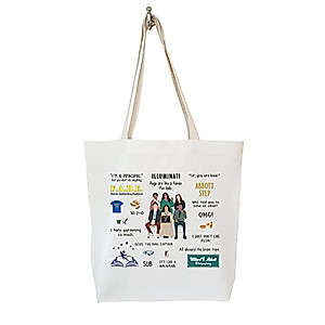 Why Z Teacher Tote Bag Ava Janine Gregory TV Show Merchandise Tote Bag Gifts