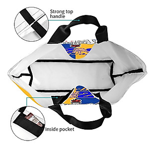 Kunsaww Sigma Gamma Rho Shoulder Bag Sorority Gifts Women'S Fashion Shoulder Tote Large Capacity Reusable Shopping Bag