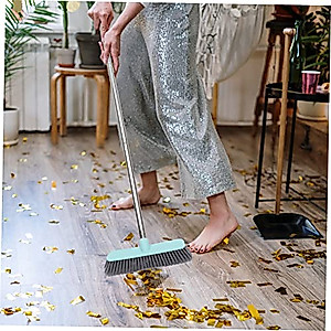 Gogogmee 1pc Cleaning Floor Brush Rug for Carpet Kitchen Scrubbing Cleaning Brush Bathtub Cleaning Brush Floor Dusting Brush Broom Brush Mist Cleaner Green Abs