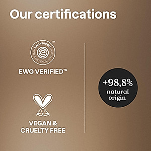 ATTITUDE Laundry Detergent with Essential Oils, EWG Verified, Vegan, Plant and Mineral-Based Ingredients, HE, Refillable Aluminum Bottle, 40 Loads, Geranium and Lemongrass, 33.8 Fl Oz