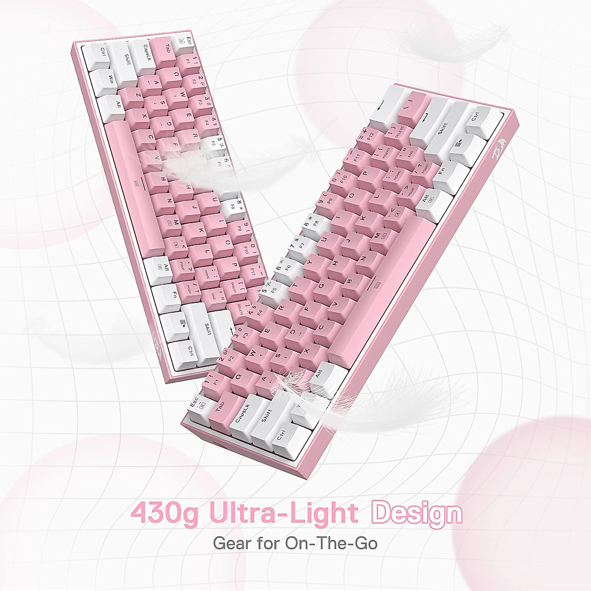 Redragon K617 Keyboard and M808 Mouse Bundle