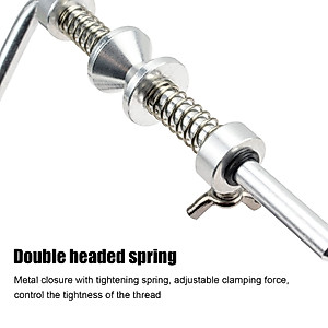 VGEBY Fishing Line Winder, Aluminum Alloy Convenient Hand Crank Fishing Line Spooler with Clamp Spooler Fishing Tackle Tools for Fisherman