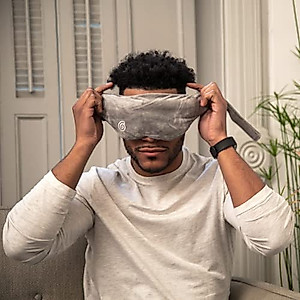 Gravity Blanket Weighted Sleep Mask, Better Sleep and Stress Reduction, Grey, 1 Pound, Made by Original Gravity Weighted Blanket