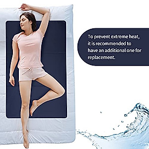 Aineeba Chill Cooling Pad Mat for Bed(Dark Blue)
