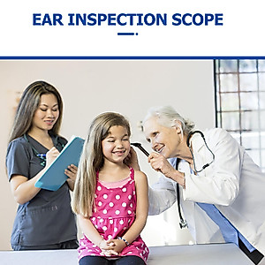 Baluue 1 Set LED Diagnostic Otoscope Ear Care Checker Ear Inspection Scope Medical Instrument Otoscope for Kids Adults Doctor Eldery Pet Screening