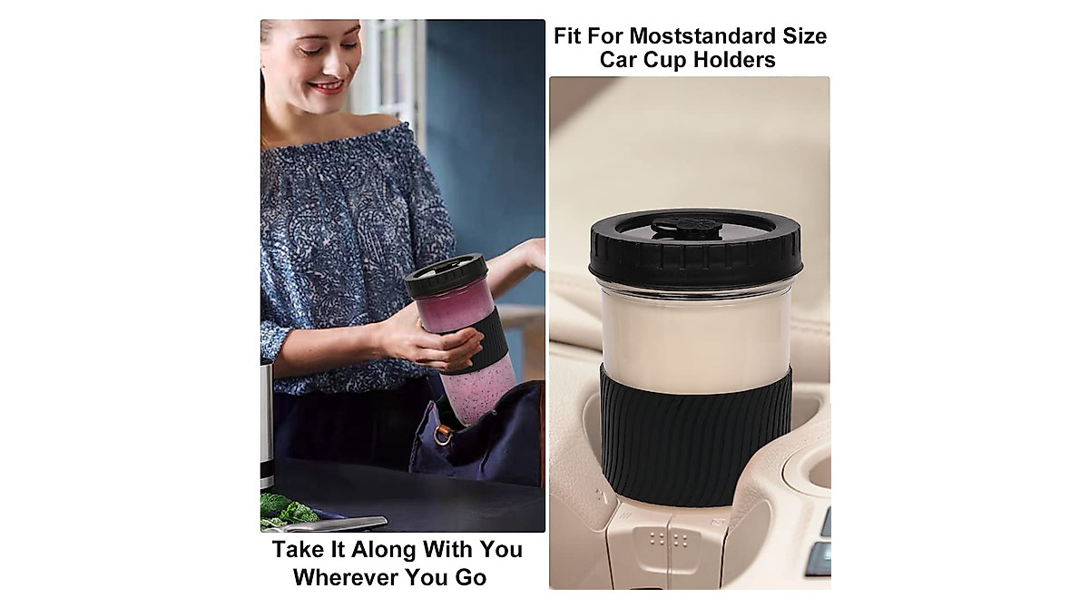 Reusable Boba Cup Set - 24oz Glass with Accessories