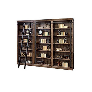 Martin Furniture Fully Assembled Avondale Bookcase, Brown