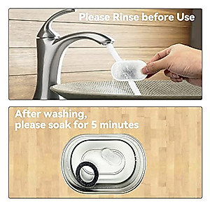 SOOFPET Cat water fountain filter, 8-pack of filters(Carbon Filters + Foam Filters), Replacement Filters for 108oz/3.2L Stainless Steel Cat Water Fountain