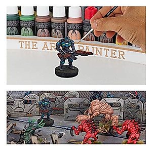 Grinning Gargoyle - Sci-Fi Paint Set - Acrylic Paints for Miniatures - 20x Assorted 18ml Colours with a Paint Brush - Army Painter Warpaints for Painting Space Marine and Aliens Figures (Starter)