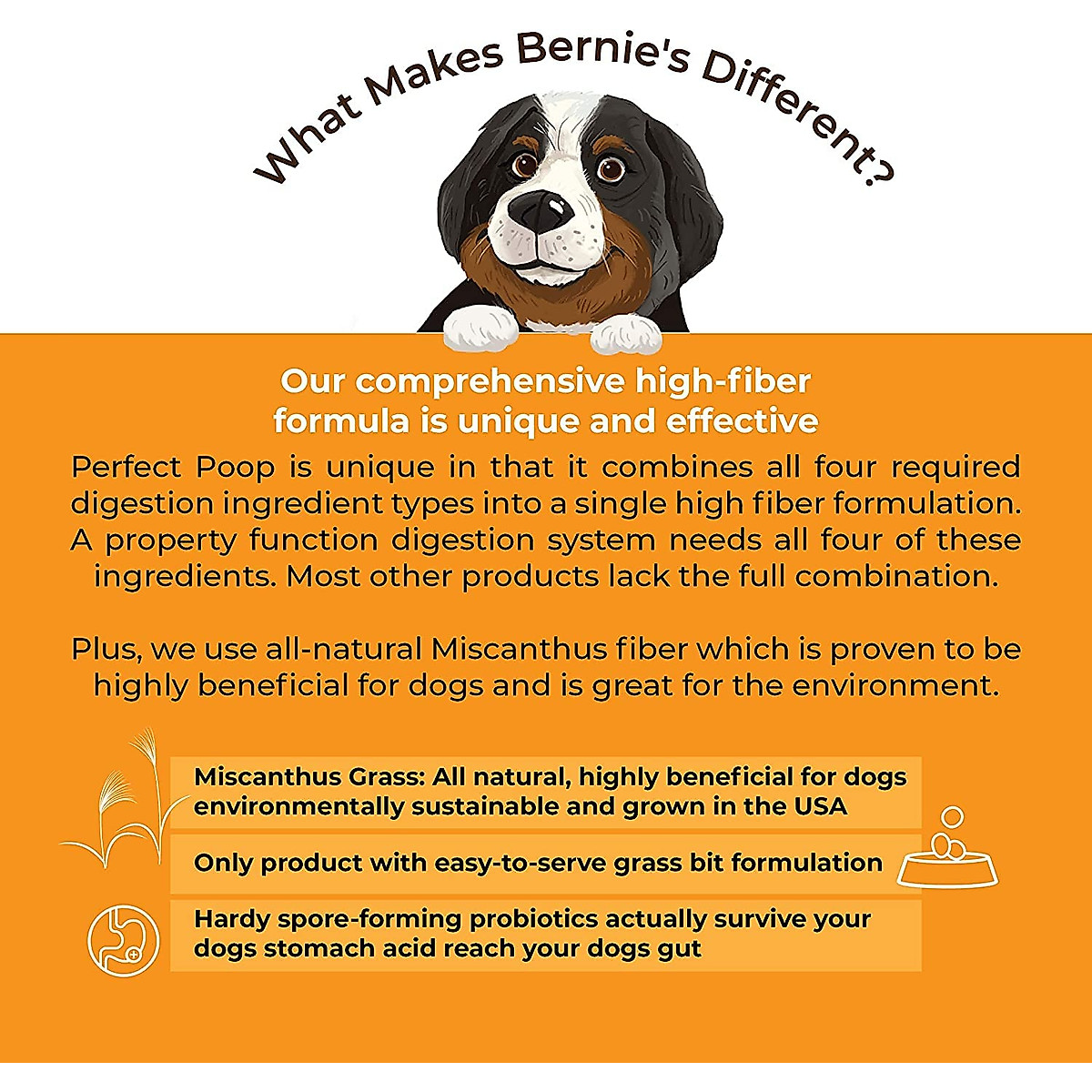 Perfect Poop Digestion & General Health Supplement for Dogs: Fiber, Prebiotics, Probiotics & Enzymes Relieve Digestive Conditions, Optimize Stool, and Improve Health (Cheddar Cheese, 4.2 oz)