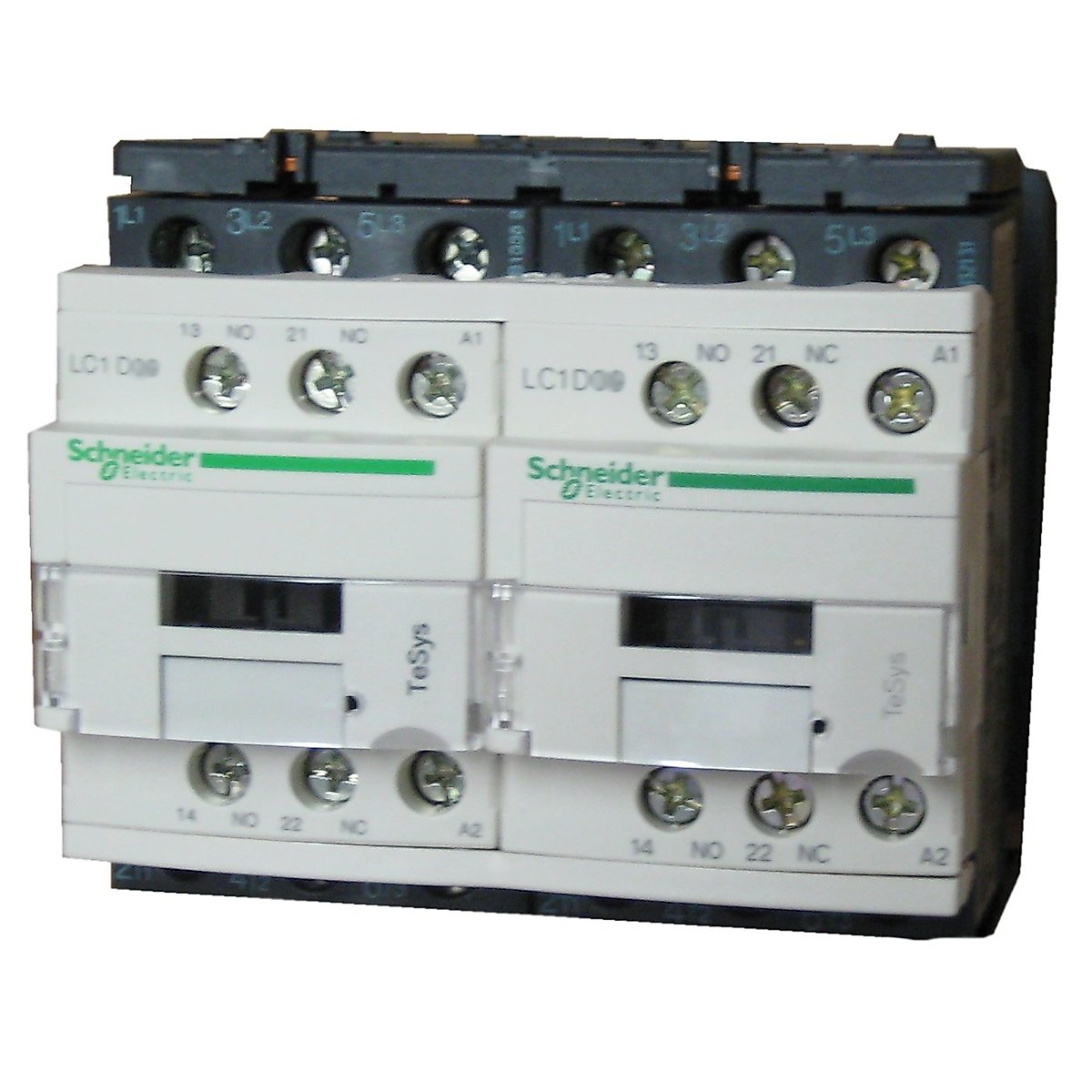 Schneider Electric LC2D18B7 Reversing Contactor,24V Coil,18A Iec