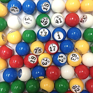 Tapp Collections™ Multi Color Plastic Bingo Ball Set