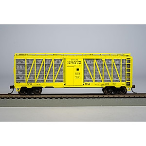 Bachmann Trains - Poultry Transport Car - STENTZ PALACE POULTRY CAR #5141 (yellow) - HO Scale