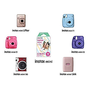 Fujifilm Instax Mini Stripe Film - 10 Exposures - [EXPIRED]