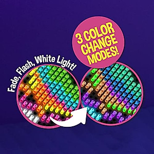 Lite Brite Oval High Definition - Light Up Toy – 650 Mini Pegs, 8 HD Design Templates, Great Gift for Girls and Boys Ages 6+