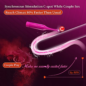 High-Frequency Mini Clitoris G spot Vibrator, Women Couples Adult Sex Toys, Yukzen Powerful Female Vibrating Sex Toy Clitoral Stimulator Wand Vibrator for Woman Her Pleasure, Dildo Vibrators Sex Games