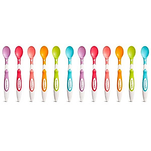 Munchkin 12 Piece Soft-Tip Infant Spoons