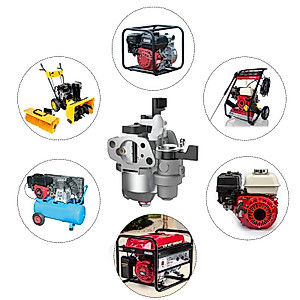 Carburetor with Gasket Set Replacement for KT196 196cc 5.5HP 6.5HP OHV Engine Go Kart Carb